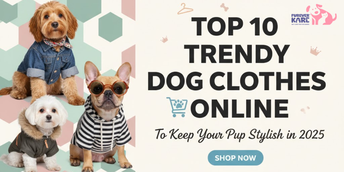 Top 10 Trendy Dog Clothes Online for Stylish Pups 2025 – Furever Kare